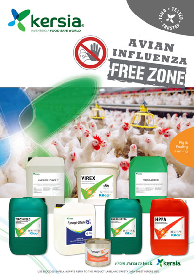 AVIAN INFLUENZA FREE ZONE | KERSIA - Kersia Group